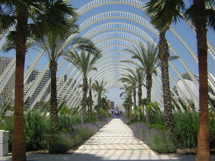 L'Umbracle a Valencia